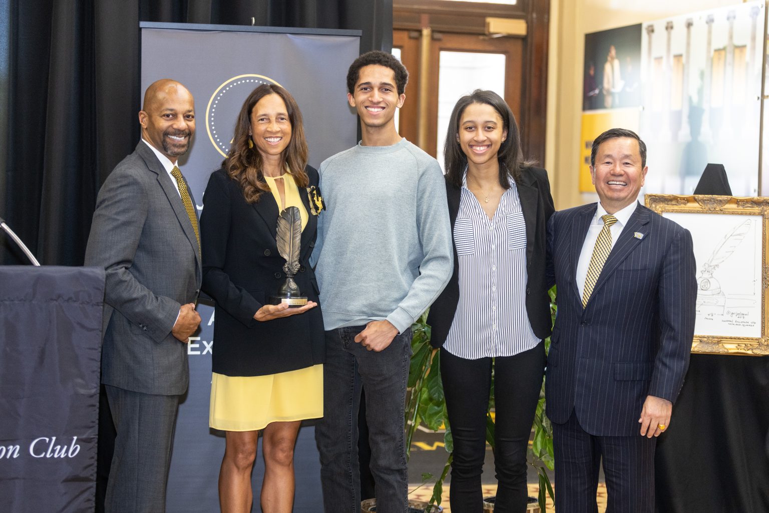 Applauding alumni excellence at the Golden Quill Awards - Office of the ...