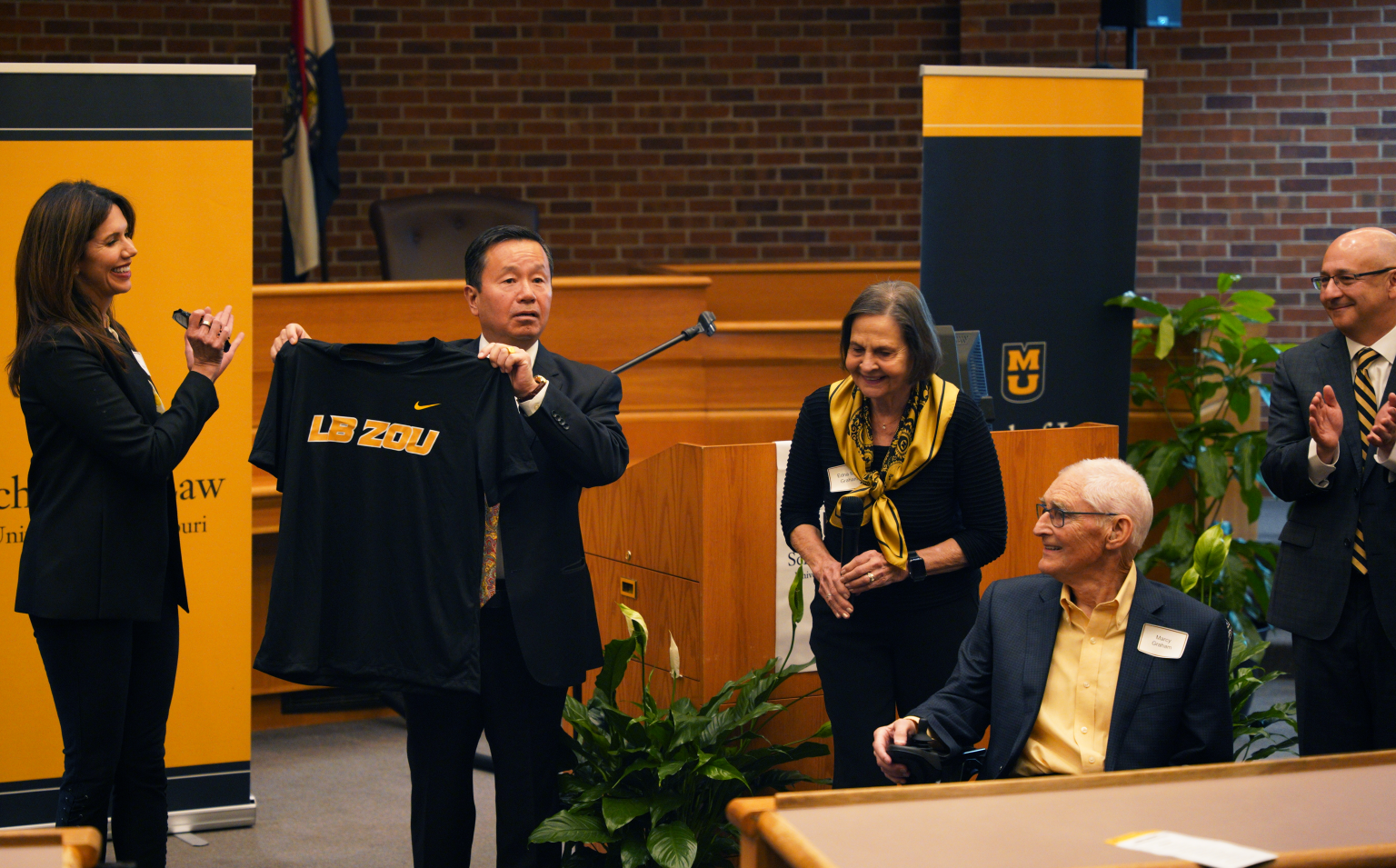 Mizzou Law honors a life of service - President Choi’s Blog